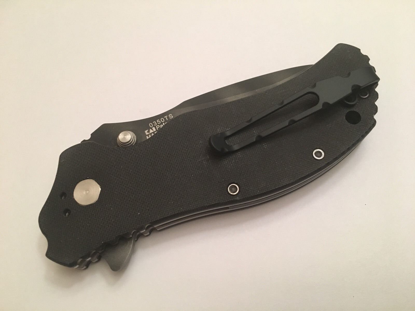 Matte Black Titanium Pocket Clip for Zero Tolerance ZT0300 - Etsy