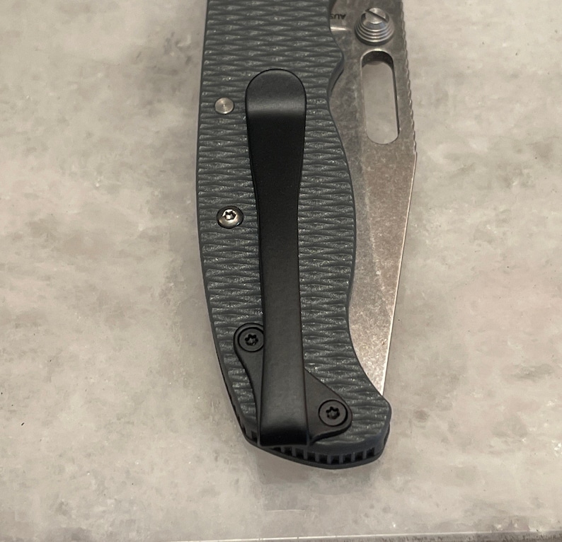 Flat Black Titanium Deep Carry Pocket Clip for Andrew Demko - Etsy