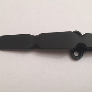 Matte Black Titanium Clip for Ontario Rat 1 Knife 8848 8846 8871 8847 ...