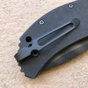 Black Titanium Pocket Clip for Zero Tolerance ZT0300 ZT0301 - Etsy