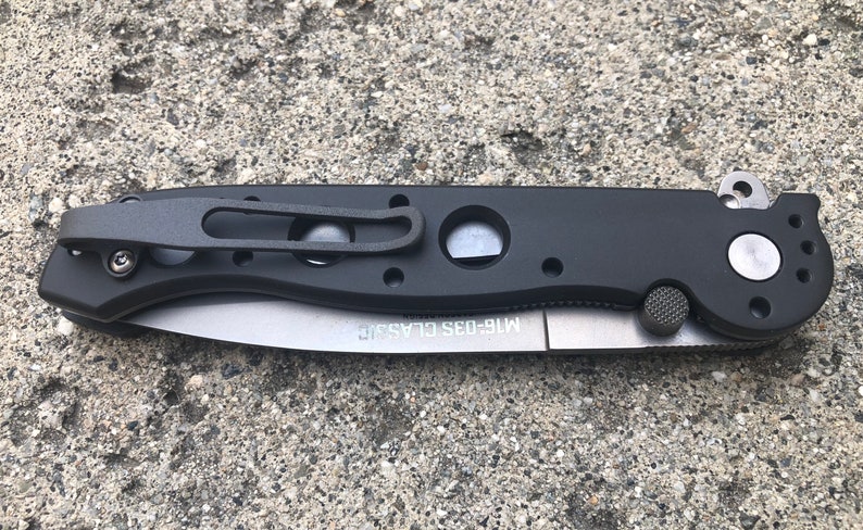 Gray Titanium Deep Carry Pocket Clip for CRKT M16-03S Classic - Etsy