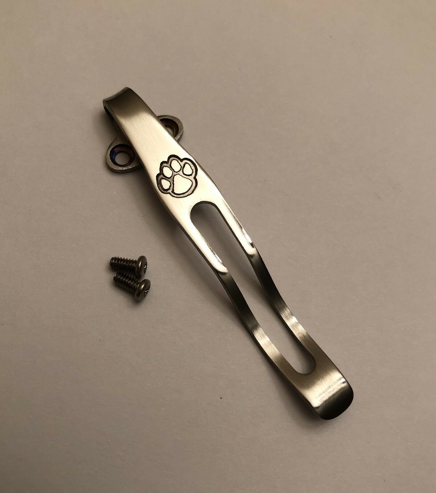 Satin Titanium Deep Pocket Clip Made for Benchmade Osborne 940 - Etsy