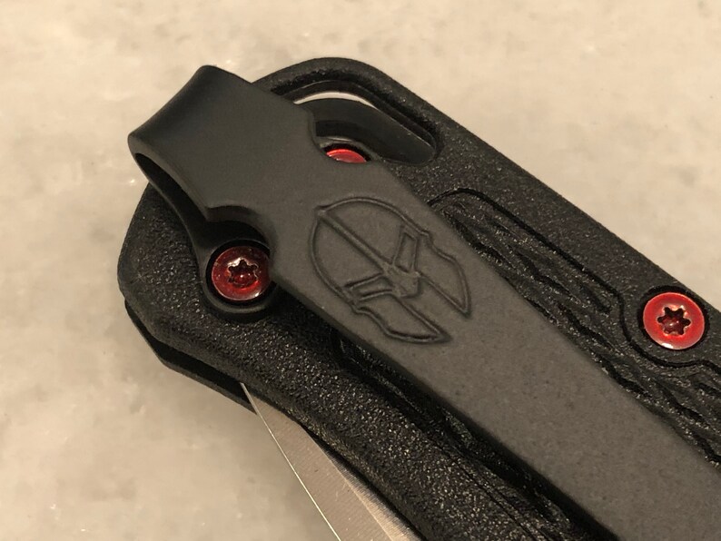 Matte Black Titanium Deep Carry Pocket Clip Made for Benchmade - Etsy