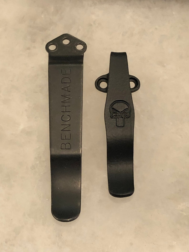 Matte Black Titanium Deep Carry Pocket Clip Made for Benchmade | Etsy