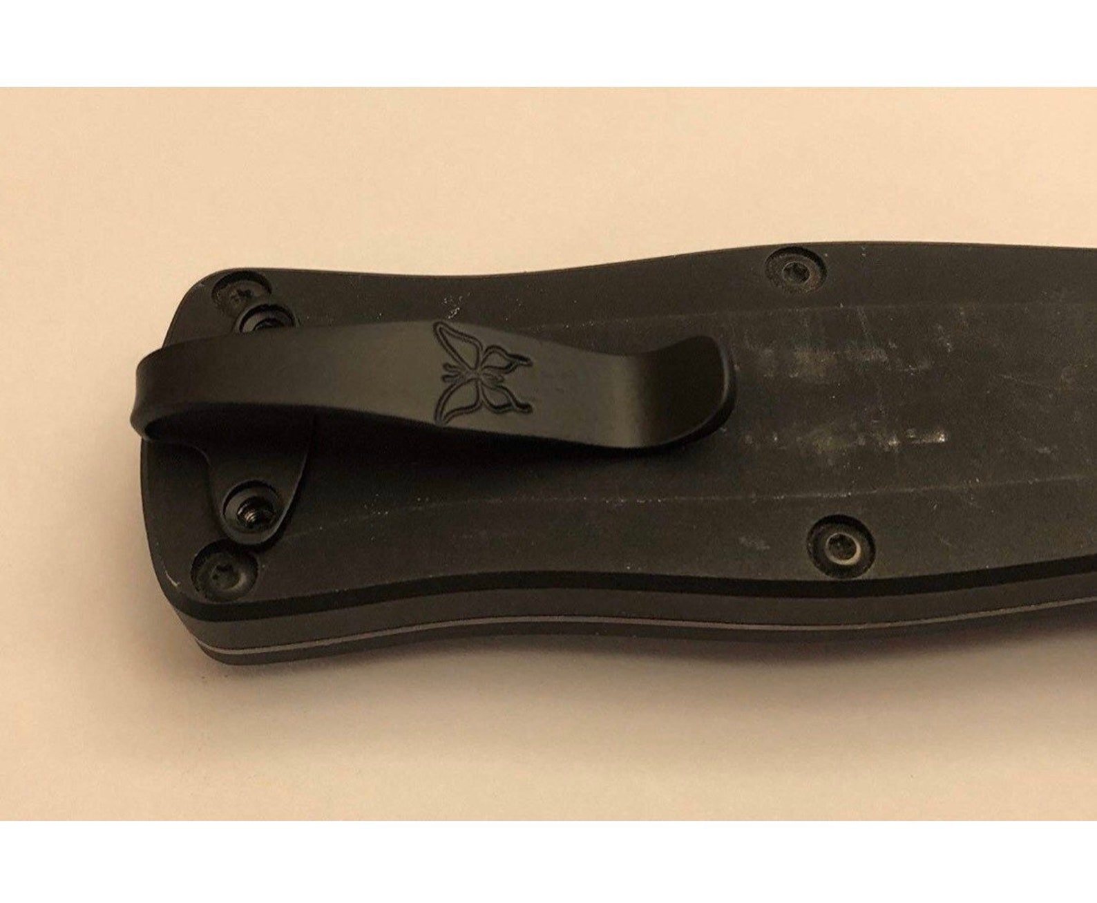 Black Titanium Deep Pocket Clip for Benchmade Infidel 3300 - Etsy