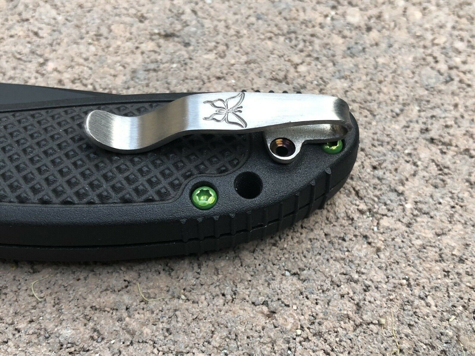 Satin Titanium Deep Carry Pocket Clip For Benchmade Griptilian | Etsy