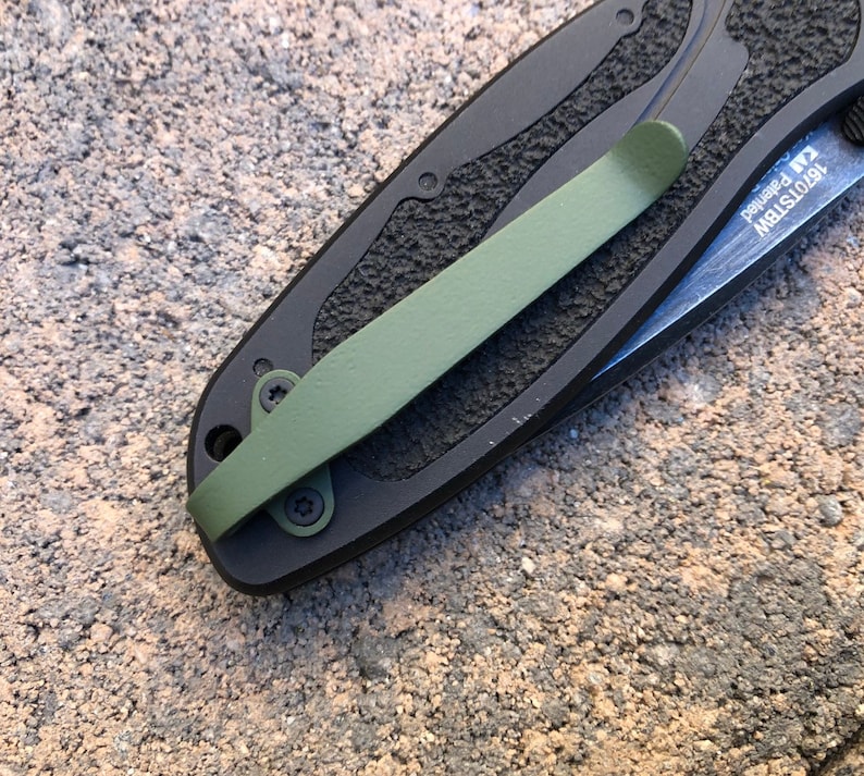 Matte OD Green Titanium Deep Carry Pocket Clip Compatible With - Etsy