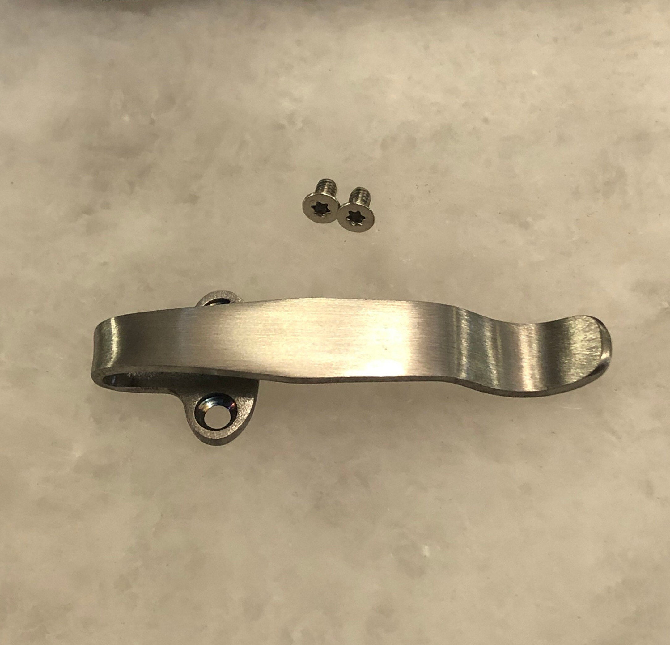 Satin Titanium Deep Carry Pocket Clip for Microtech LUDT 135-1 Knife - Etsy