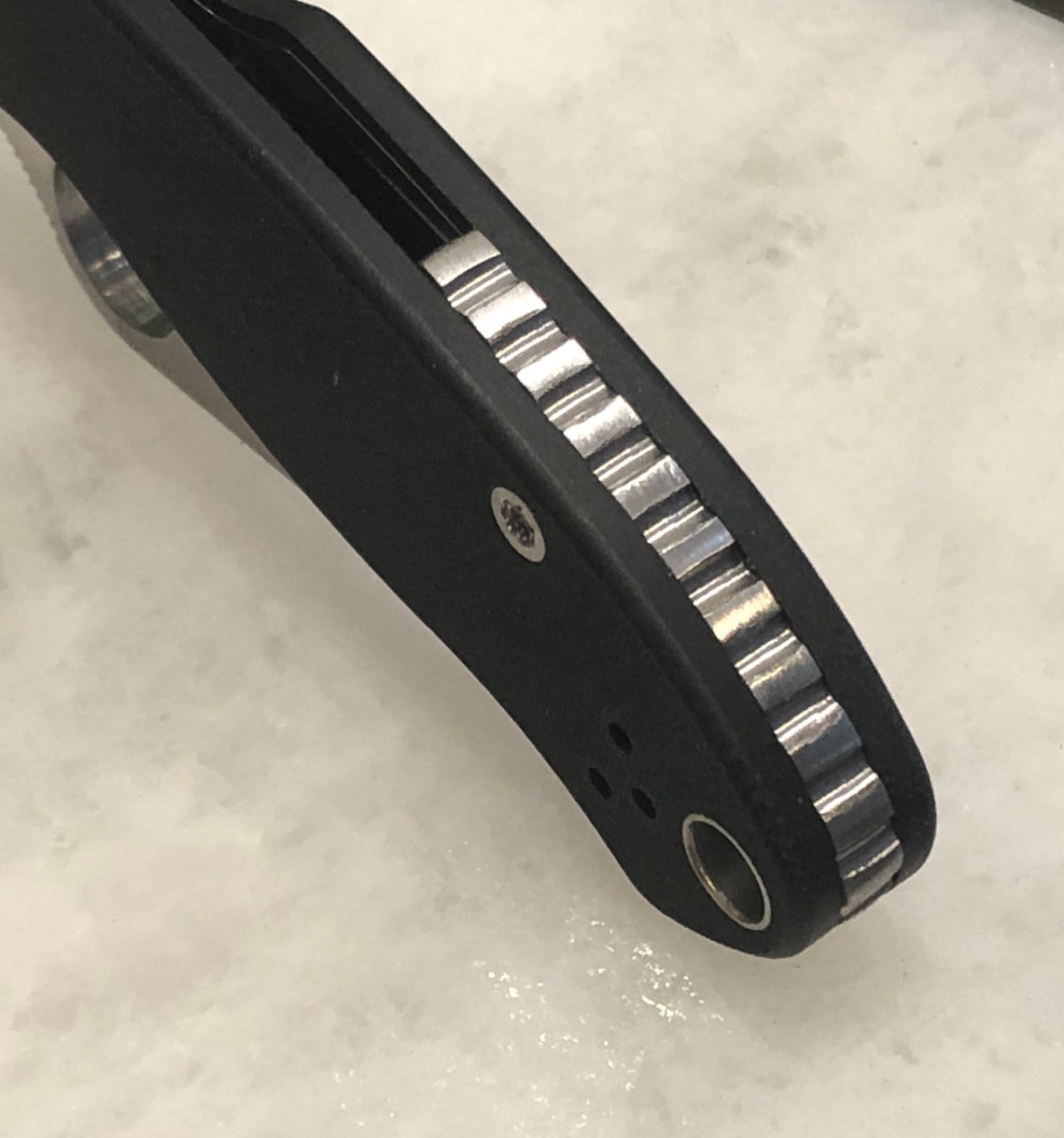 Satin Finish Titanium Back Spacer for Spyderco Para 3 C223GP - Etsy