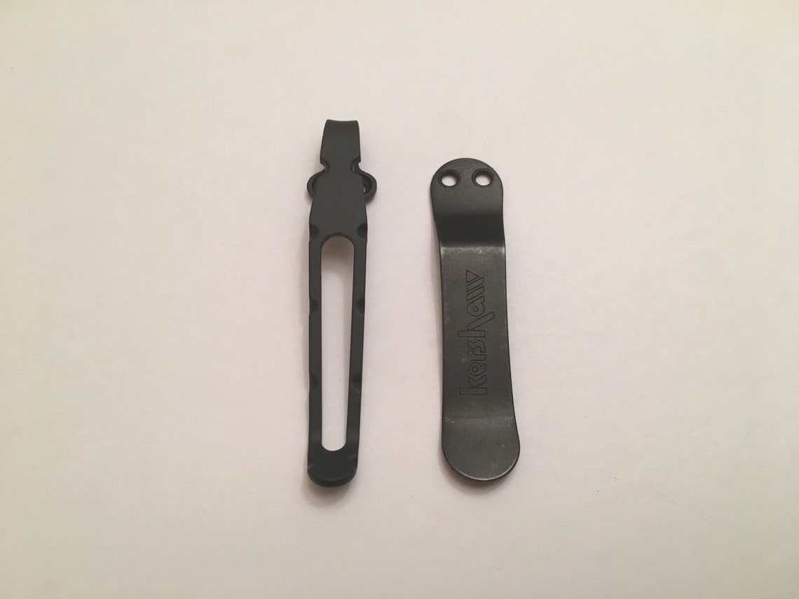 Matte Black Titanium Pocket Clip for Zero Tolerance ZT0300 - Etsy