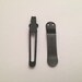 Matte Black Titanium Pocket Clip for Zero Tolerance ZT0300 ZT0301 ...