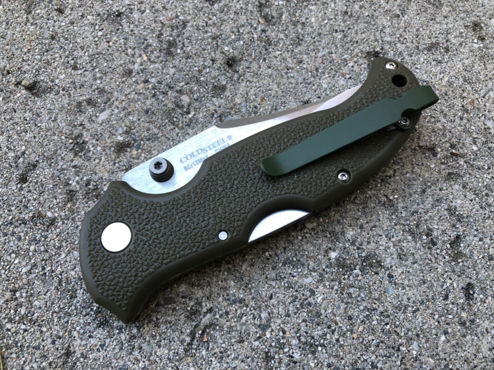 Matte OD Green Titanium Deep Carry Pocket Clip for Cold Steel | Etsy