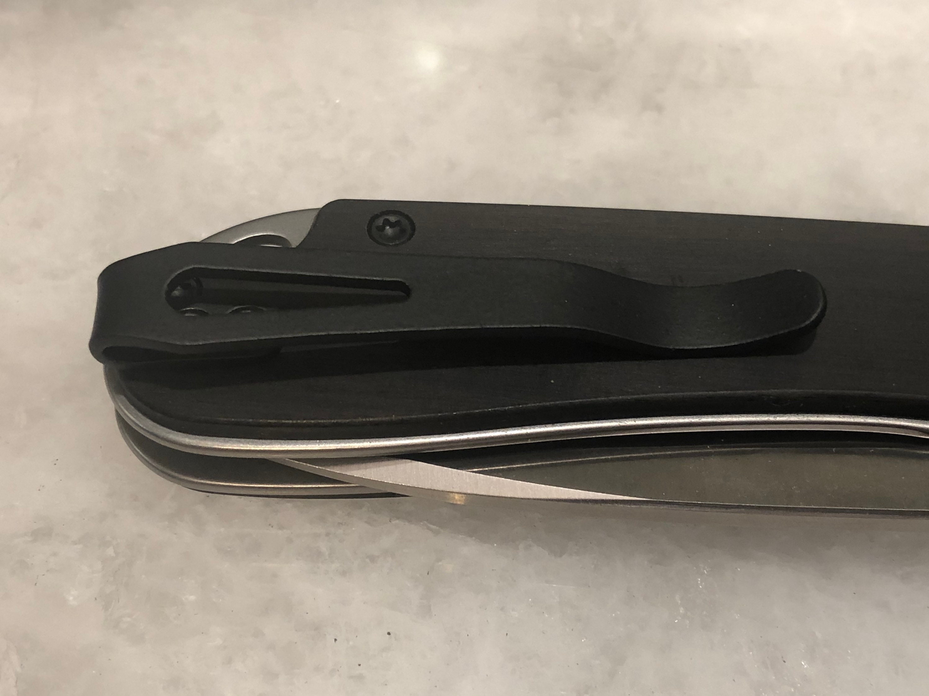 Black Titanium Deep Pocket Clip for WE Knife CIVIVI Elementum Knife - Etsy