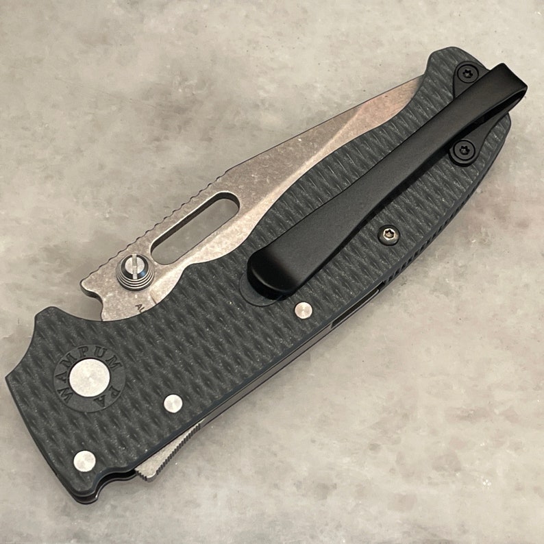 Flat Black Titanium Deep Carry Pocket Clip for Andrew Demko - Etsy