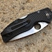 Black Titanium Pocket Clip for Spyderco Native 5 FRN - Etsy