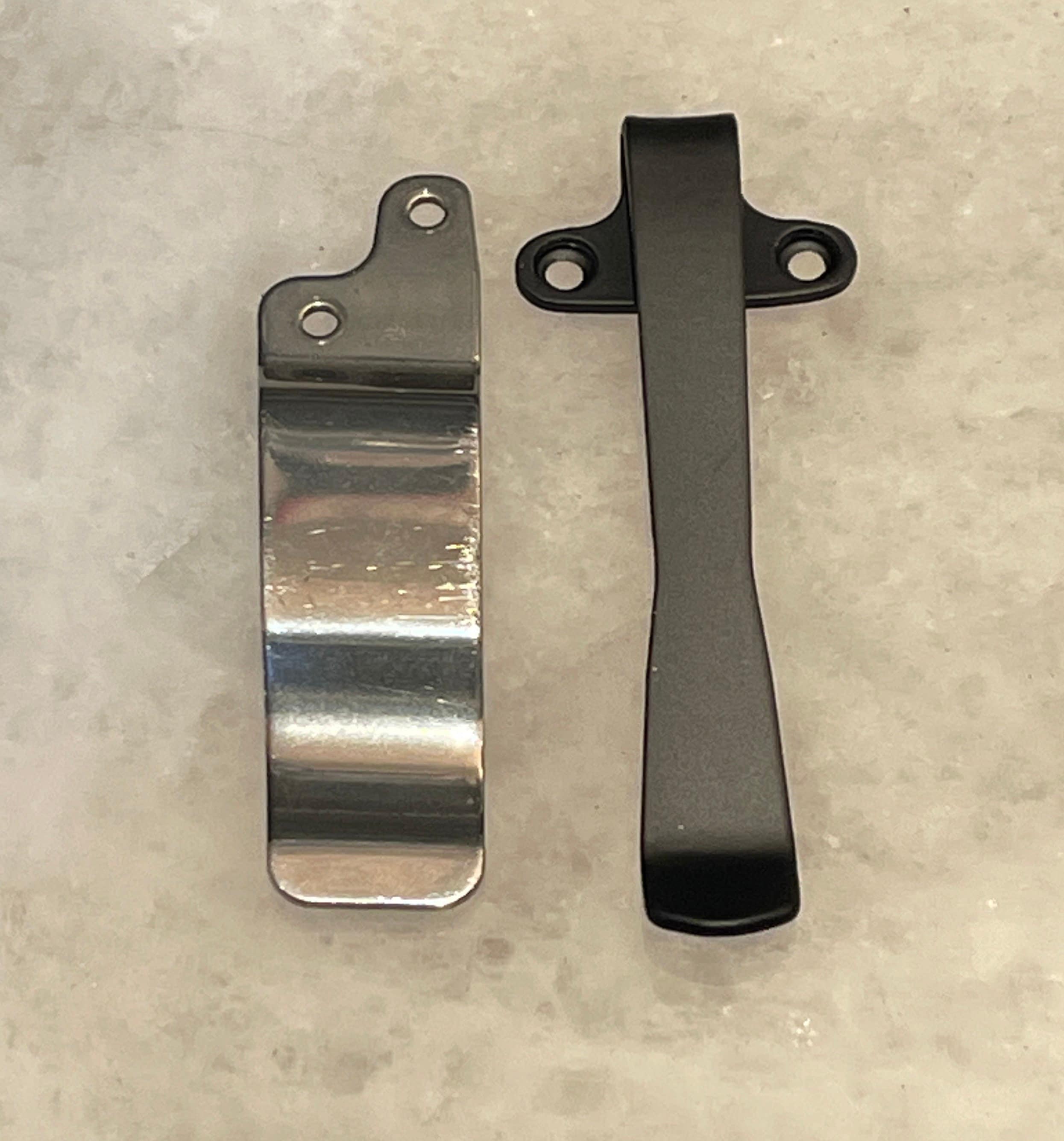 Black Titanium Deep Carry Pocket Clip for Cold Steel AD10 - Etsy