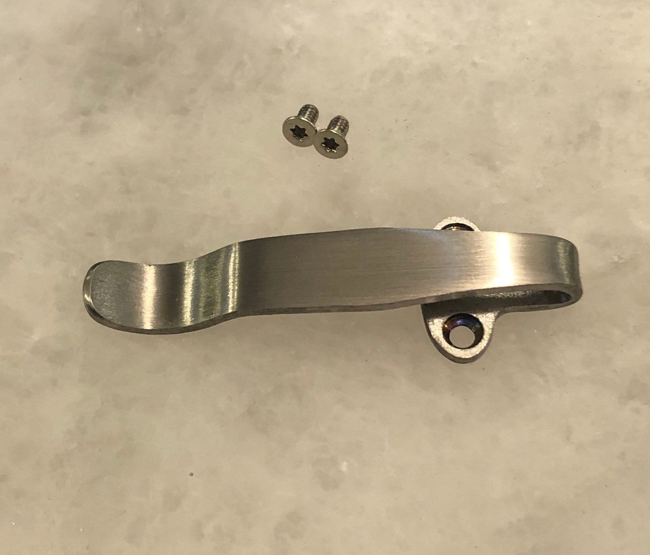 Satin Titanium Deep Carry Pocket Clip for Microtech LUDT 135-1 Knife - Etsy