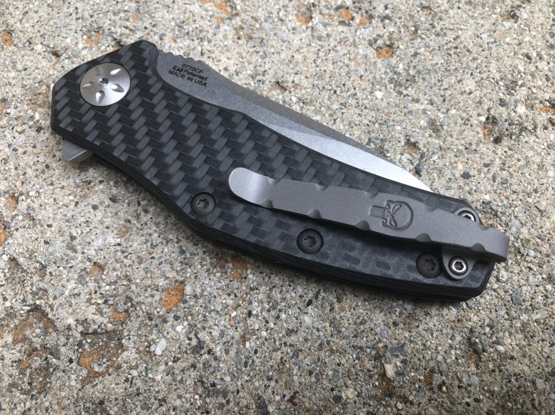 Gray Titanium Deep Carry Pocket Clip Made for Zero Tolerance - Etsy