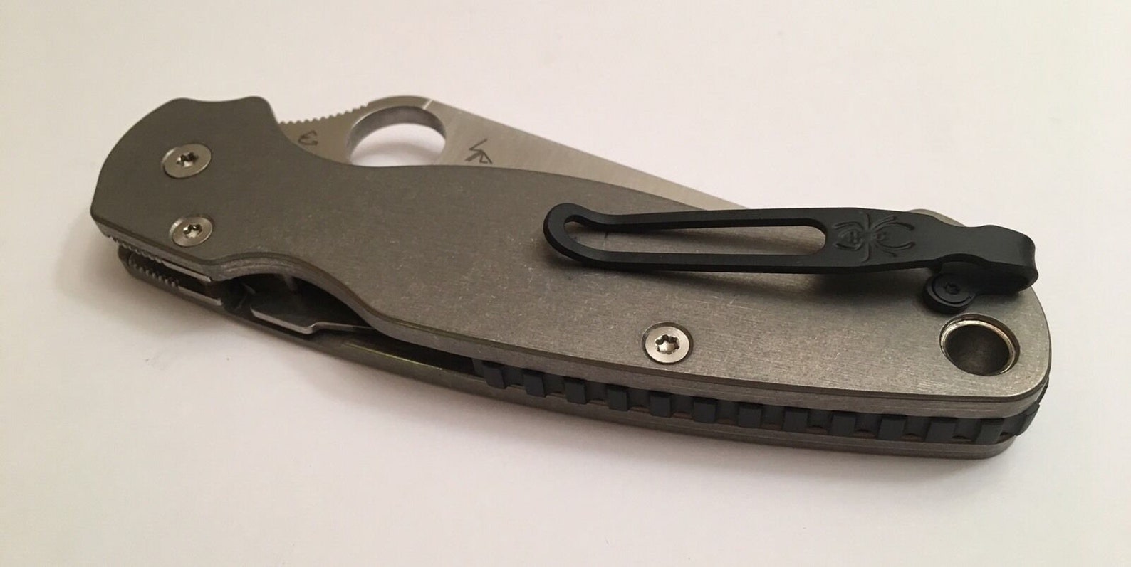 Titanium Back Spacers and Pocket Clip Set for Spyderco | Etsy