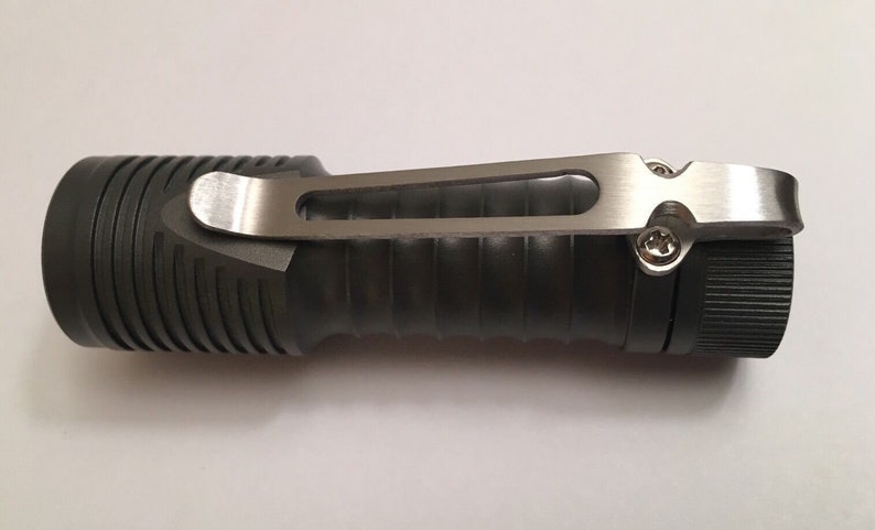 Titanium Clip for Zebralight Flashlight SC51 SC52 SC62 SC63 SC63W SC30 ...