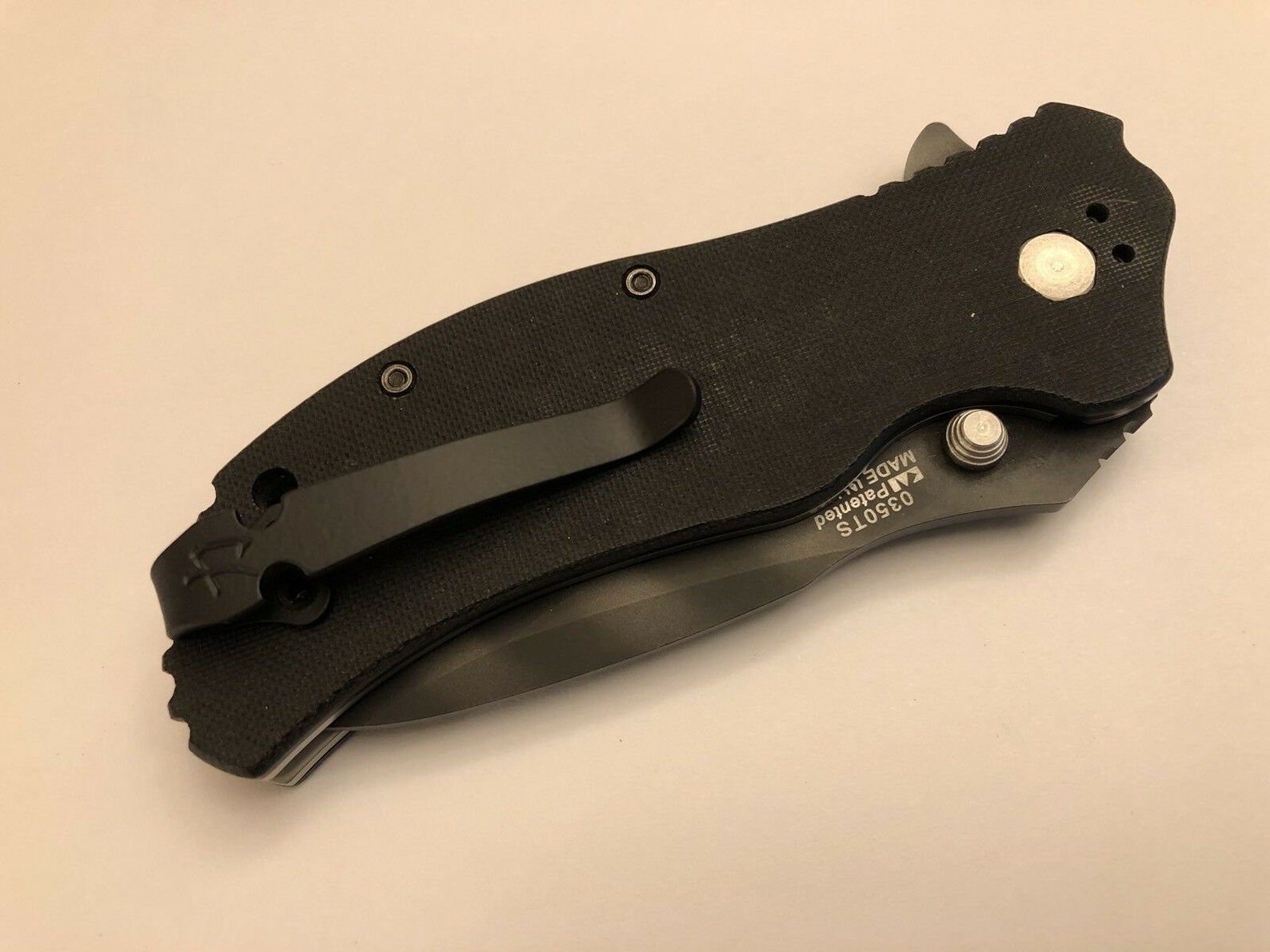 Black Titanium Pocket Clip for Zero Tolerance ZT0300 ZT0350 - Etsy