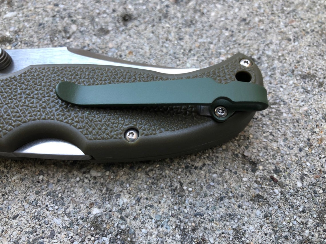 Matte OD Green Titanium Deep Carry Pocket Clip for Cold Steel | Etsy