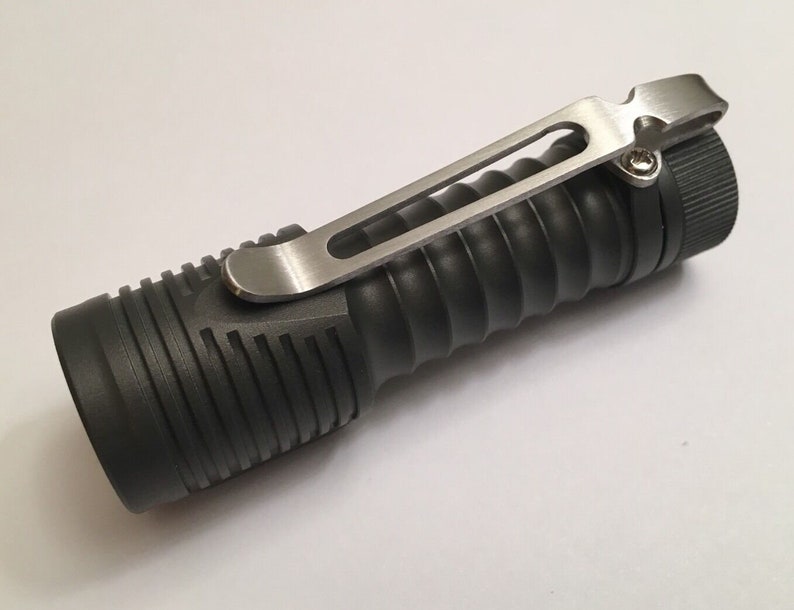 Titanium Clip for Zebralight Flashlight SC51 SC52 SC62 SC63 SC63W SC30 ...