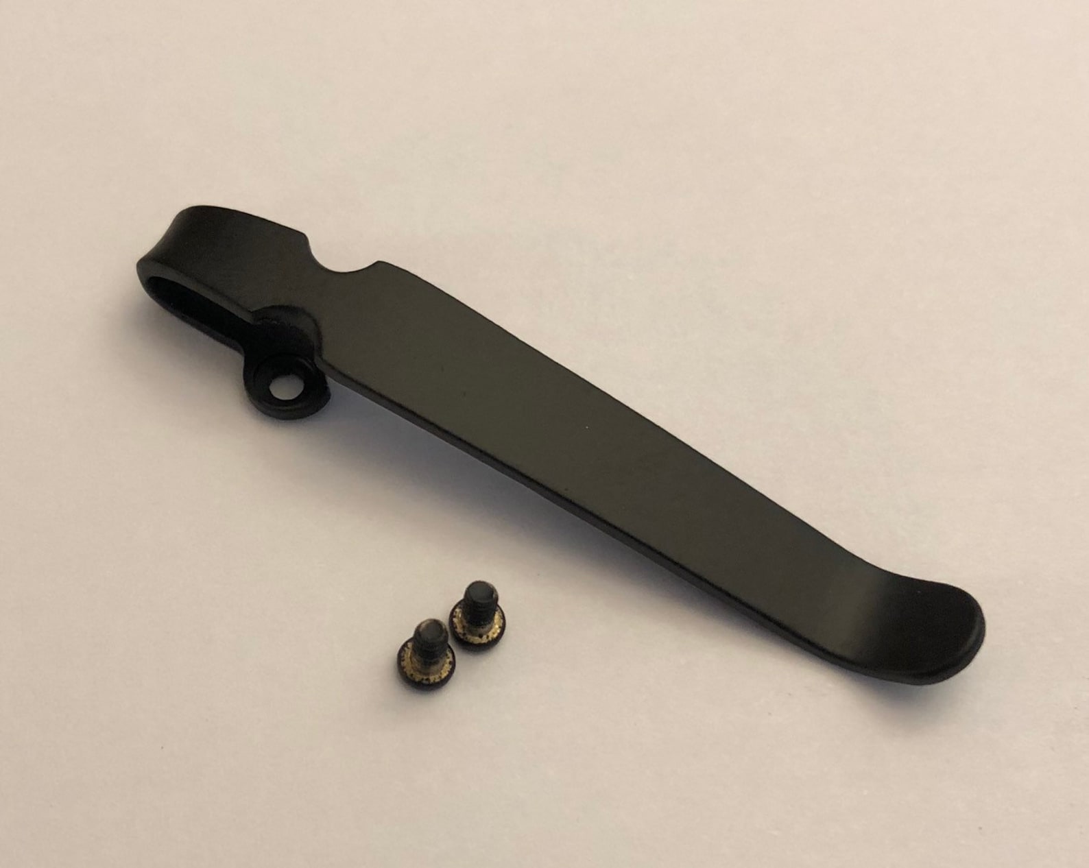 Matte Black Titanium Deep Carry Pocket Clip Made for Ontario Rat 2 ...
