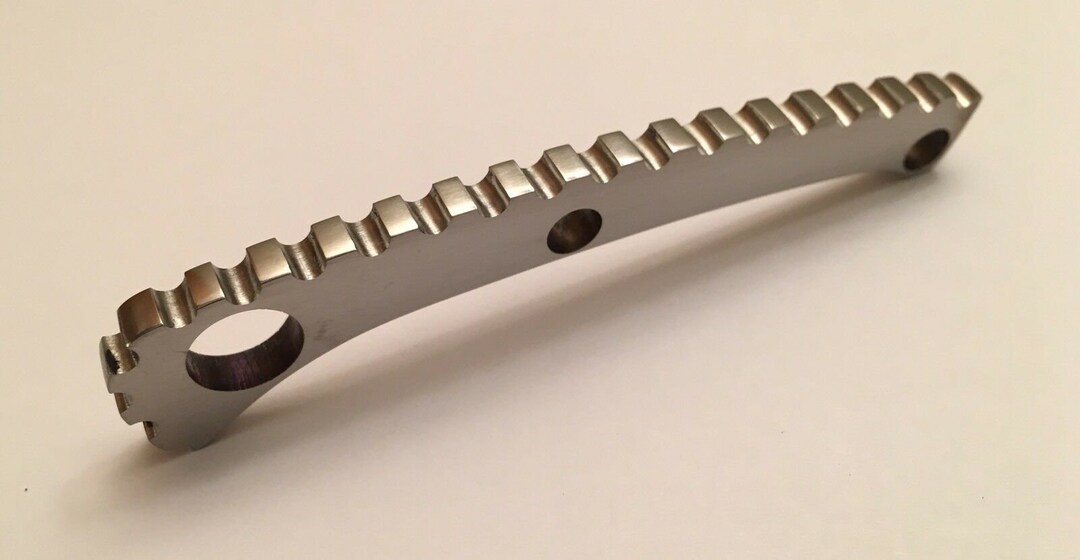 Titanium Back Spacer for Spyderco Military Folder Pocket Knife C36GP ...