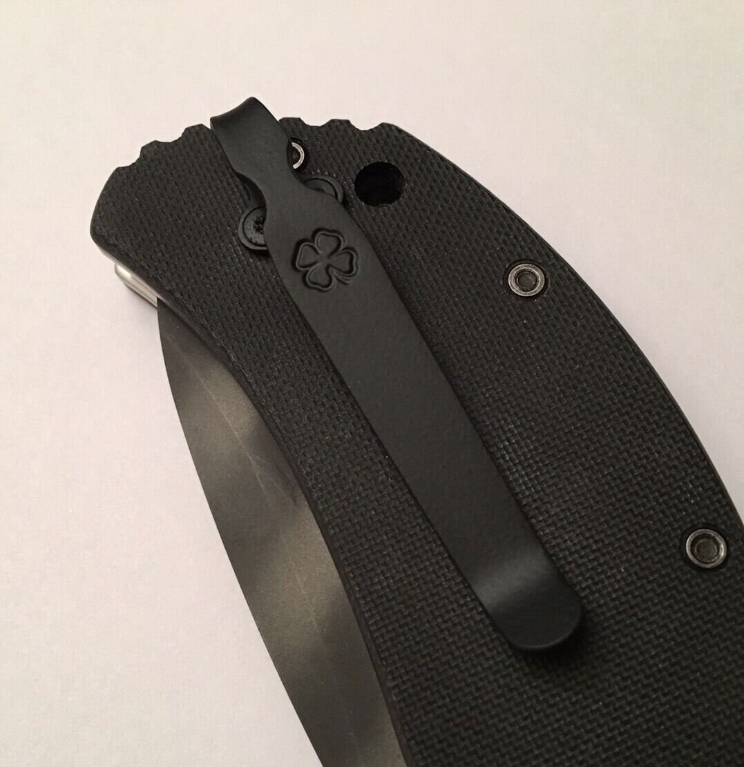 Matte Black Titanium Pocket Clip for Zero Tolerance ZT0300 | Etsy