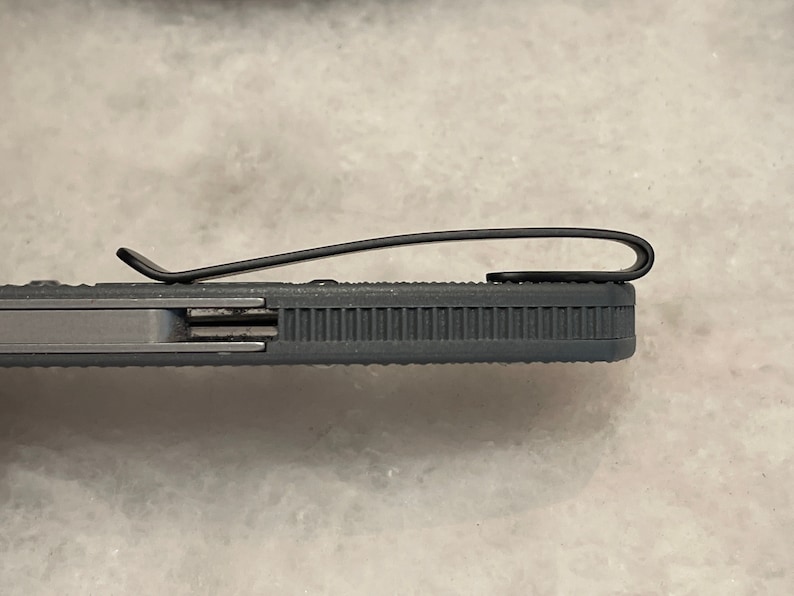 Flat Black Titanium Deep Carry Pocket Clip for Andrew Demko - Etsy