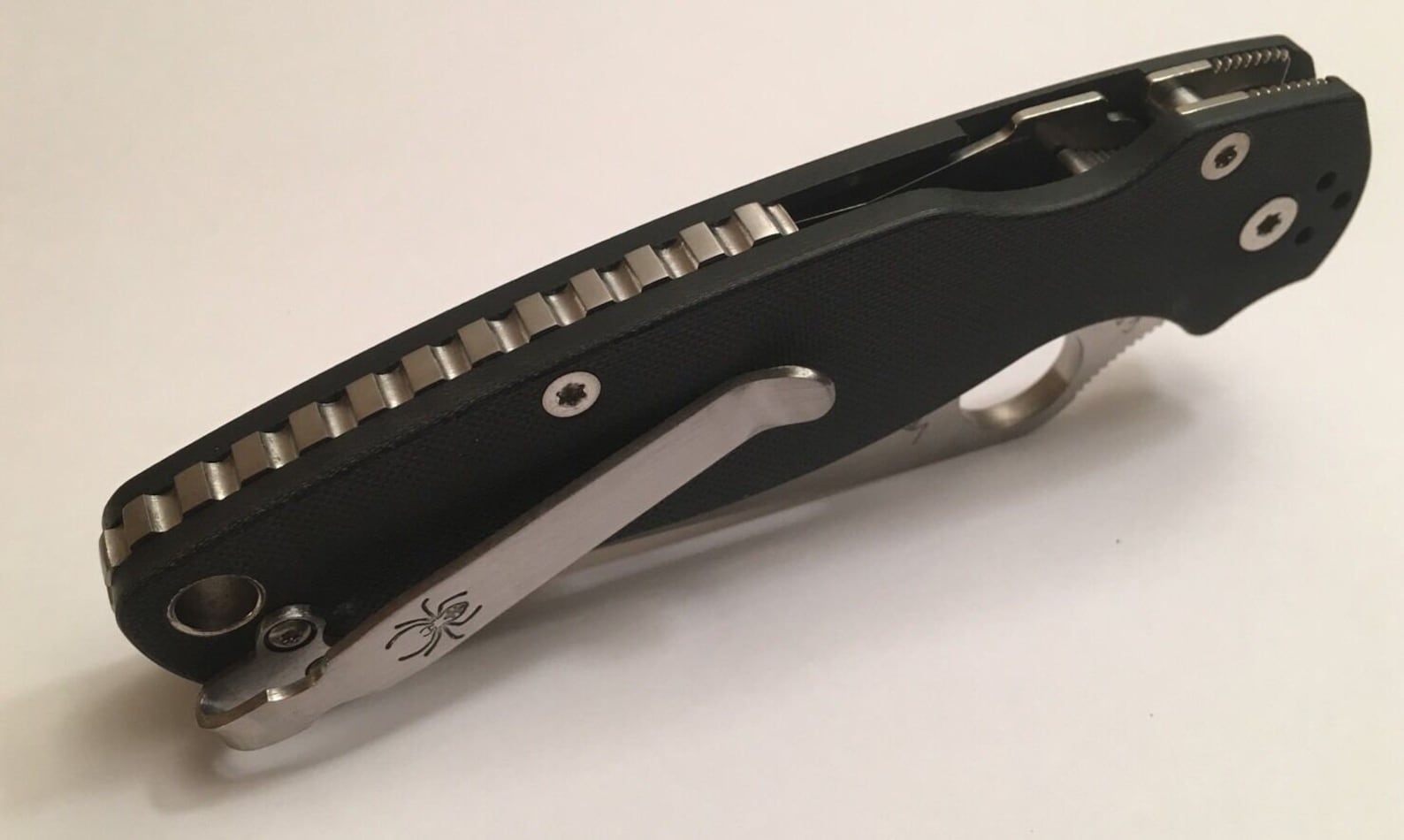 Satin Titanium Back Spacers and Pocket Clip Set for Spyderco - Etsy