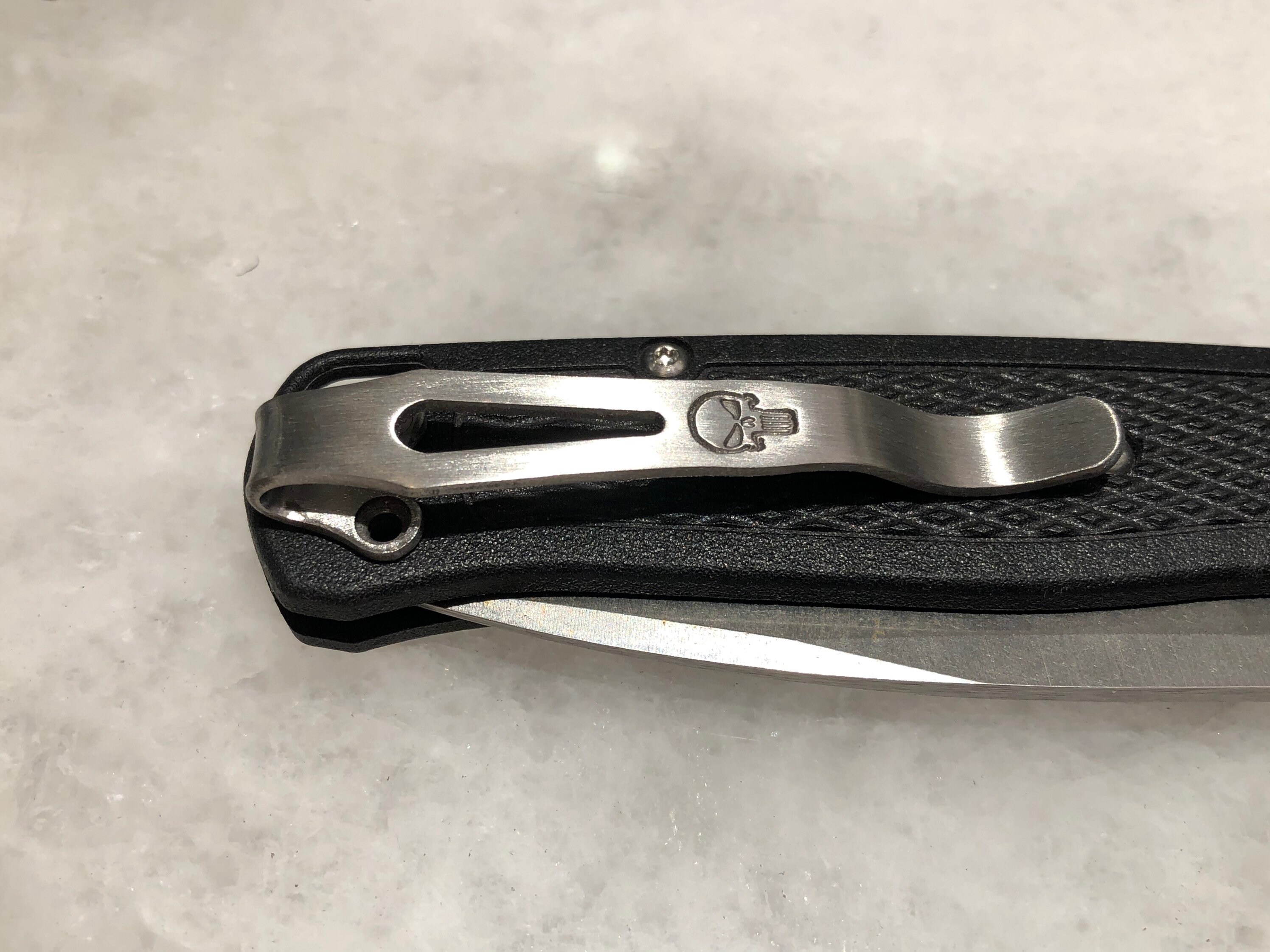 Satin Titanium Deep Carry Pocket Clip for Benchmade Bugout 535 - Etsy