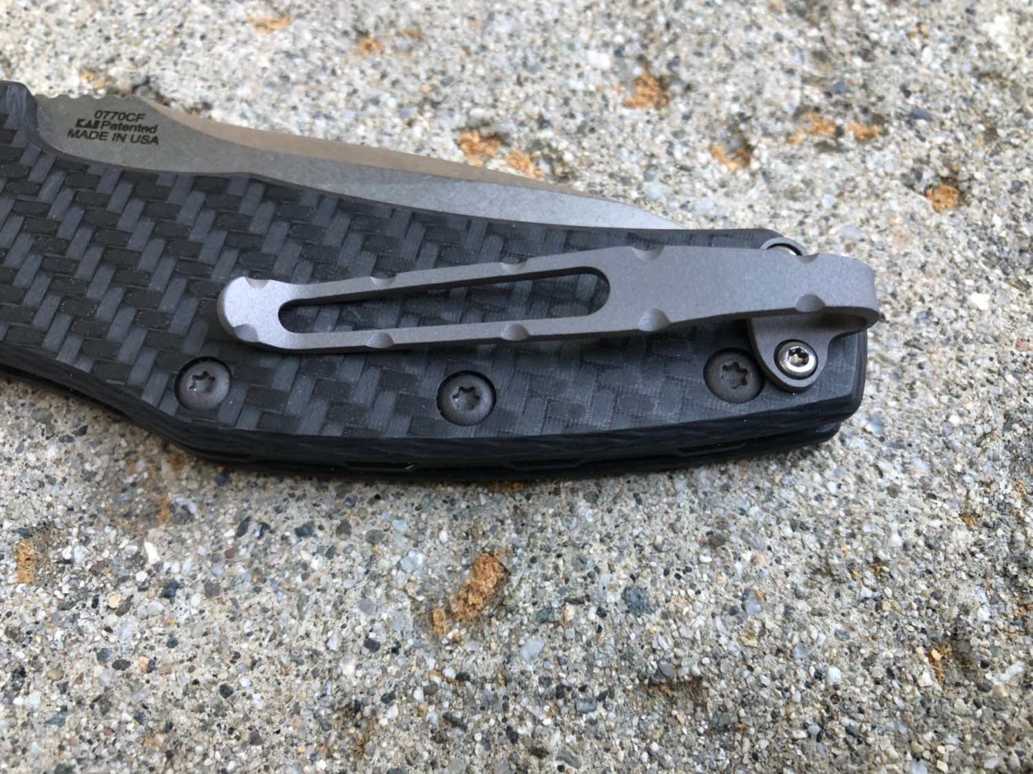 Flat Gray Titanium Deep Carry Pocket Clip Made for Zero | Etsy