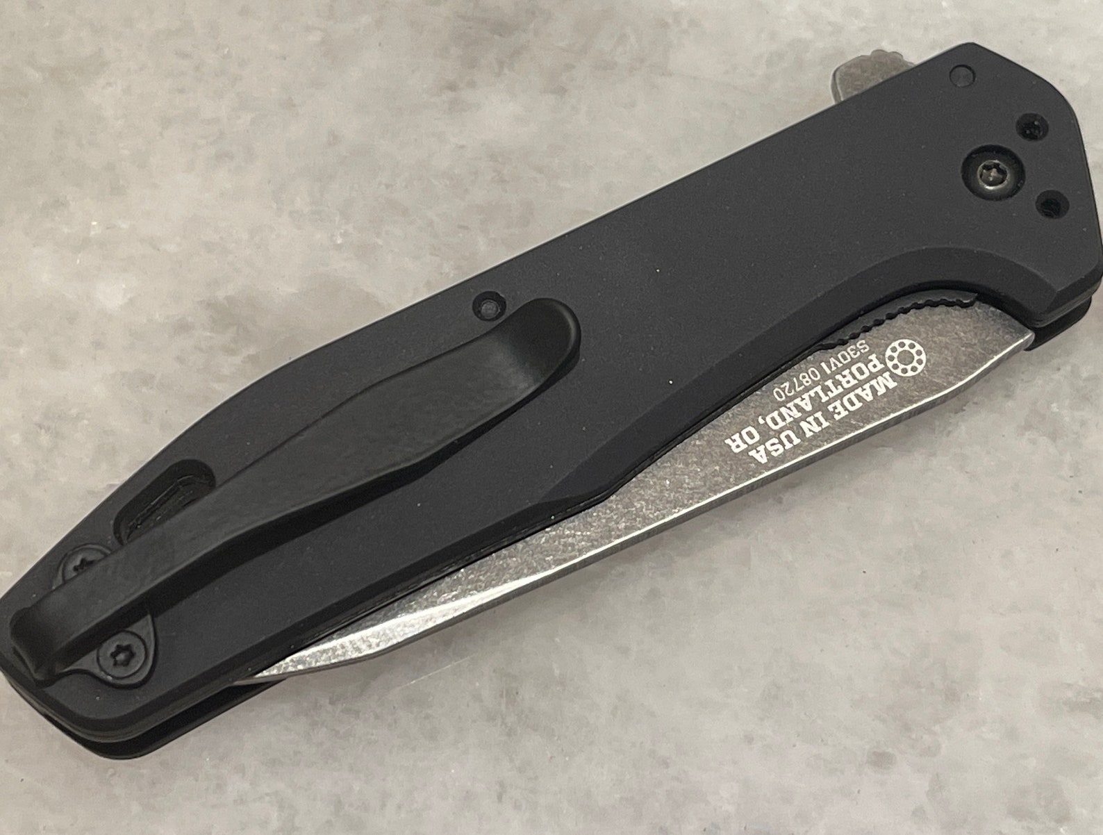 Black Titanium Deep Carry Pocket Clip for Gerber Fastball Folder Knife ...
