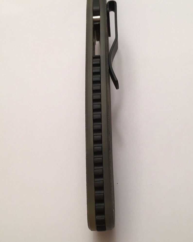 Black Titanium Back Spacer and Pocket Clip for Spyderco | Etsy