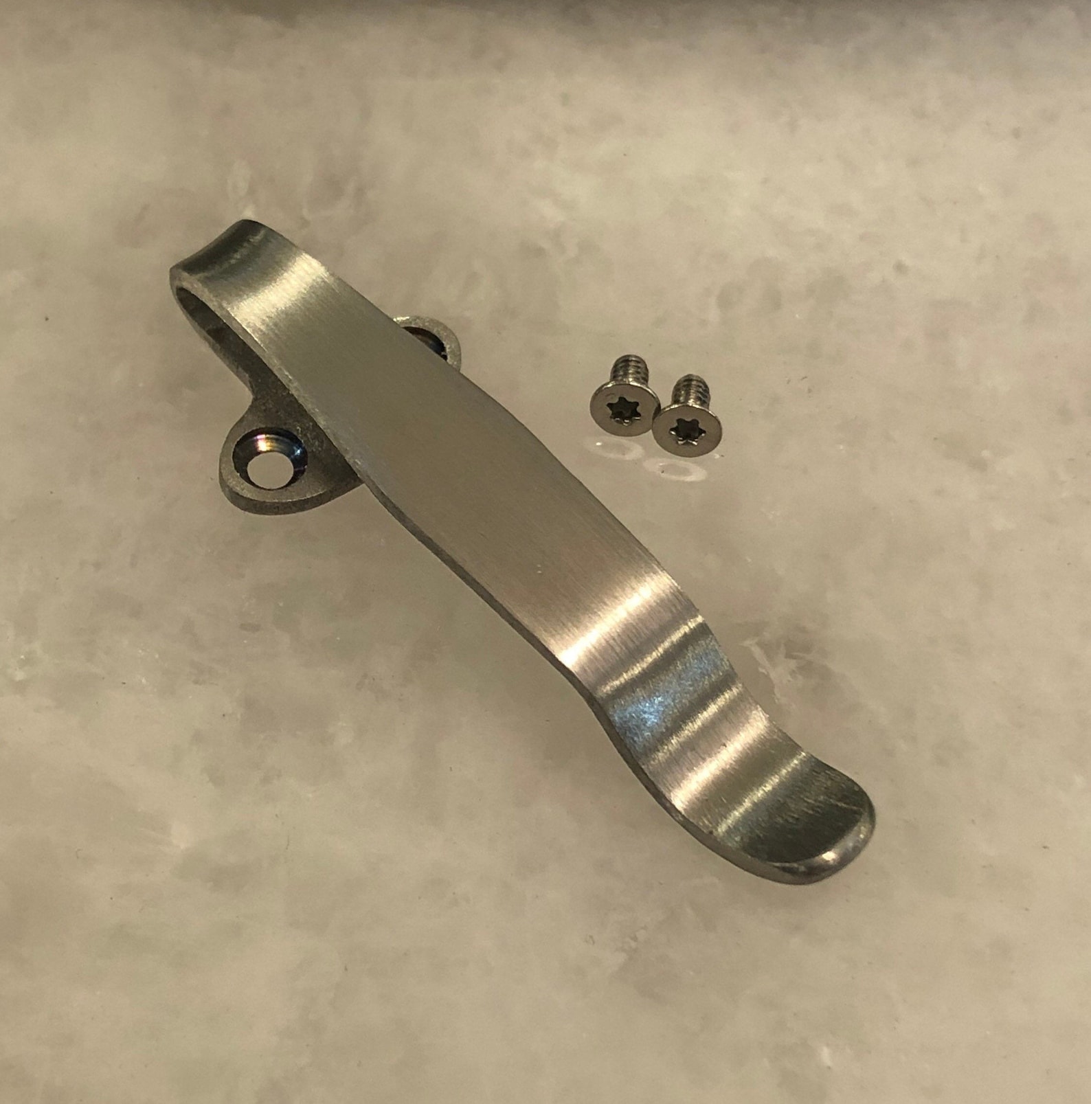 Satin Titanium Deep Carry Pocket Clip for Microtech LUDT 135-1 Knife - Etsy