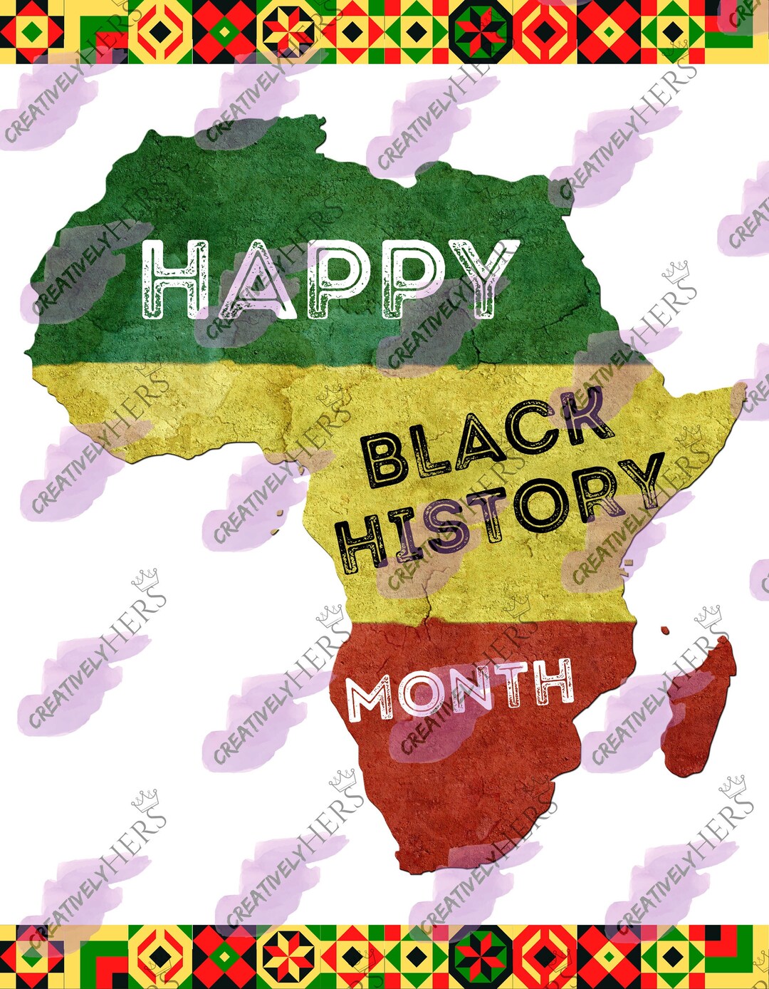 Black History Month Sign Black Lives Matter Sign Africa Sign Wreath ...