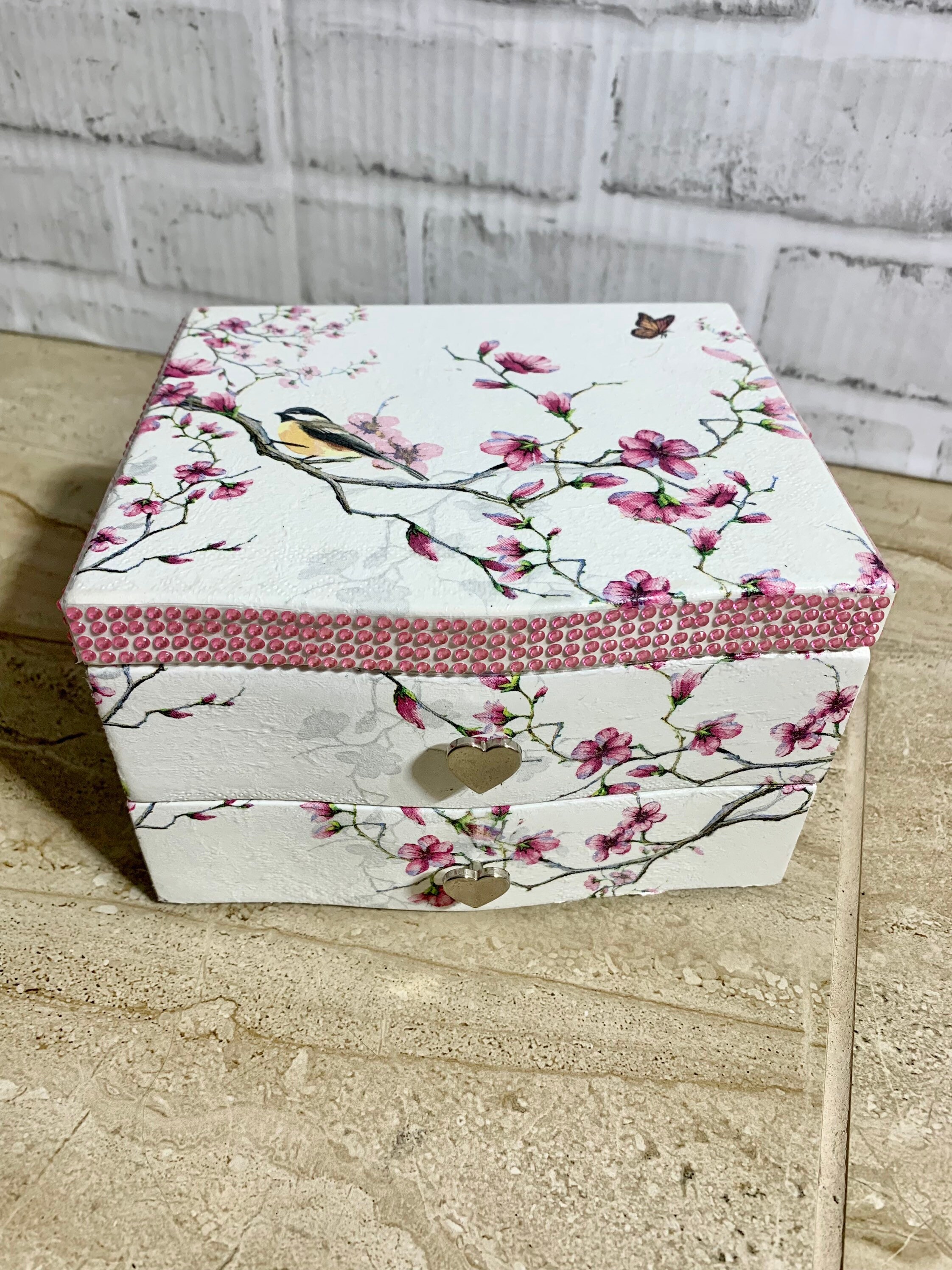 Modern Jewelry Box Pink