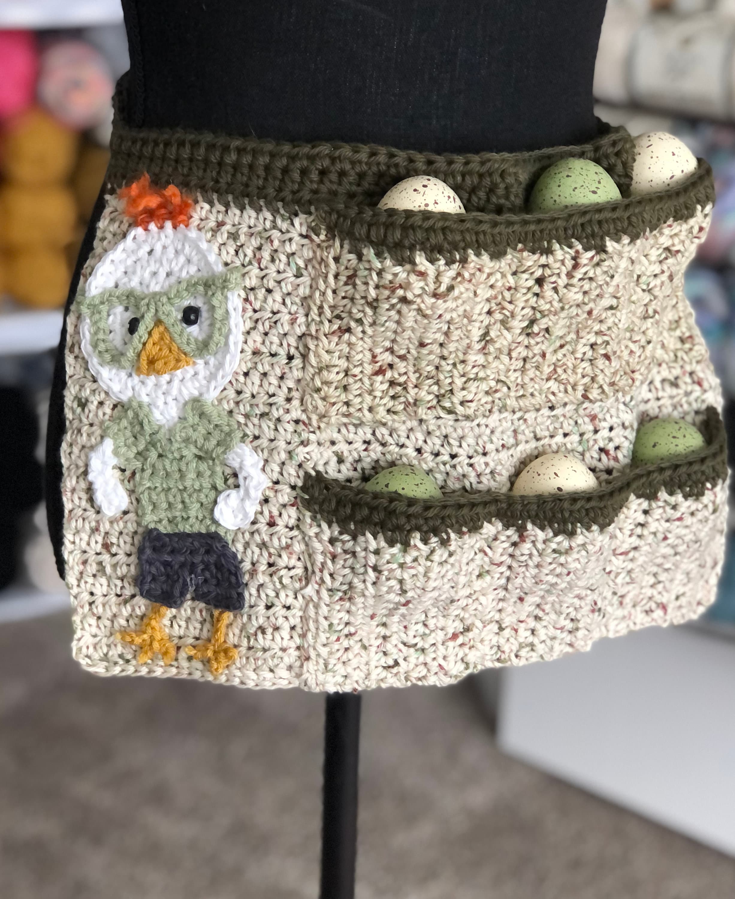 Li'l Chicken Apron Digital Download Crochet Pattern - Etsy