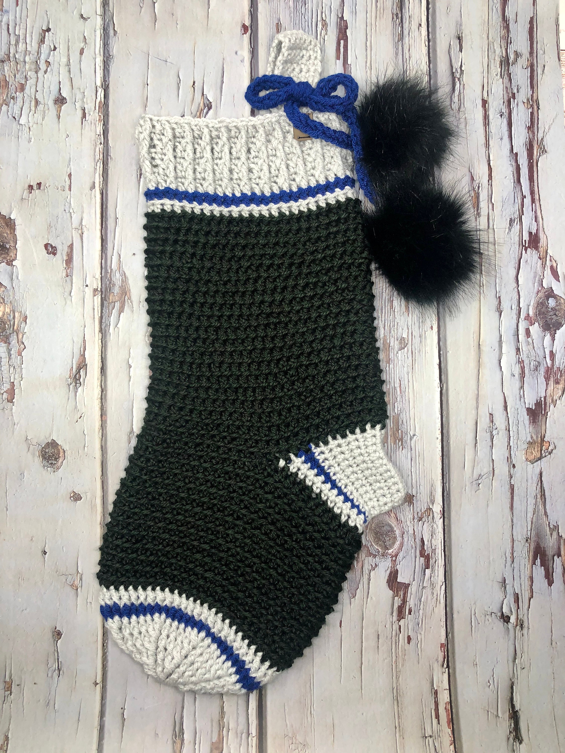 Simple Stocking Crochet PDF Digital Download Pattern Stocking - Etsy