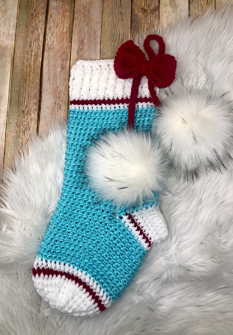 Simple Stocking Crochet PDF Digital Download Pattern Stocking - Etsy