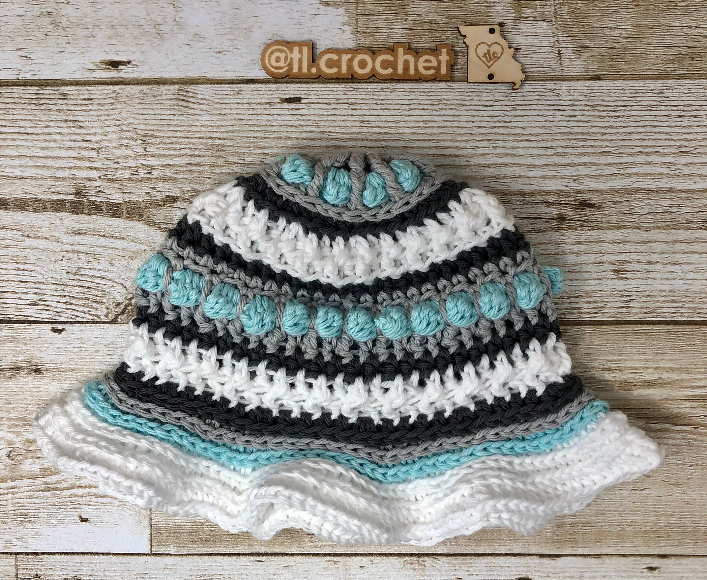 Whiskey's Wheel Bucket Hat Crochet Pattern Bucket Hat - Etsy