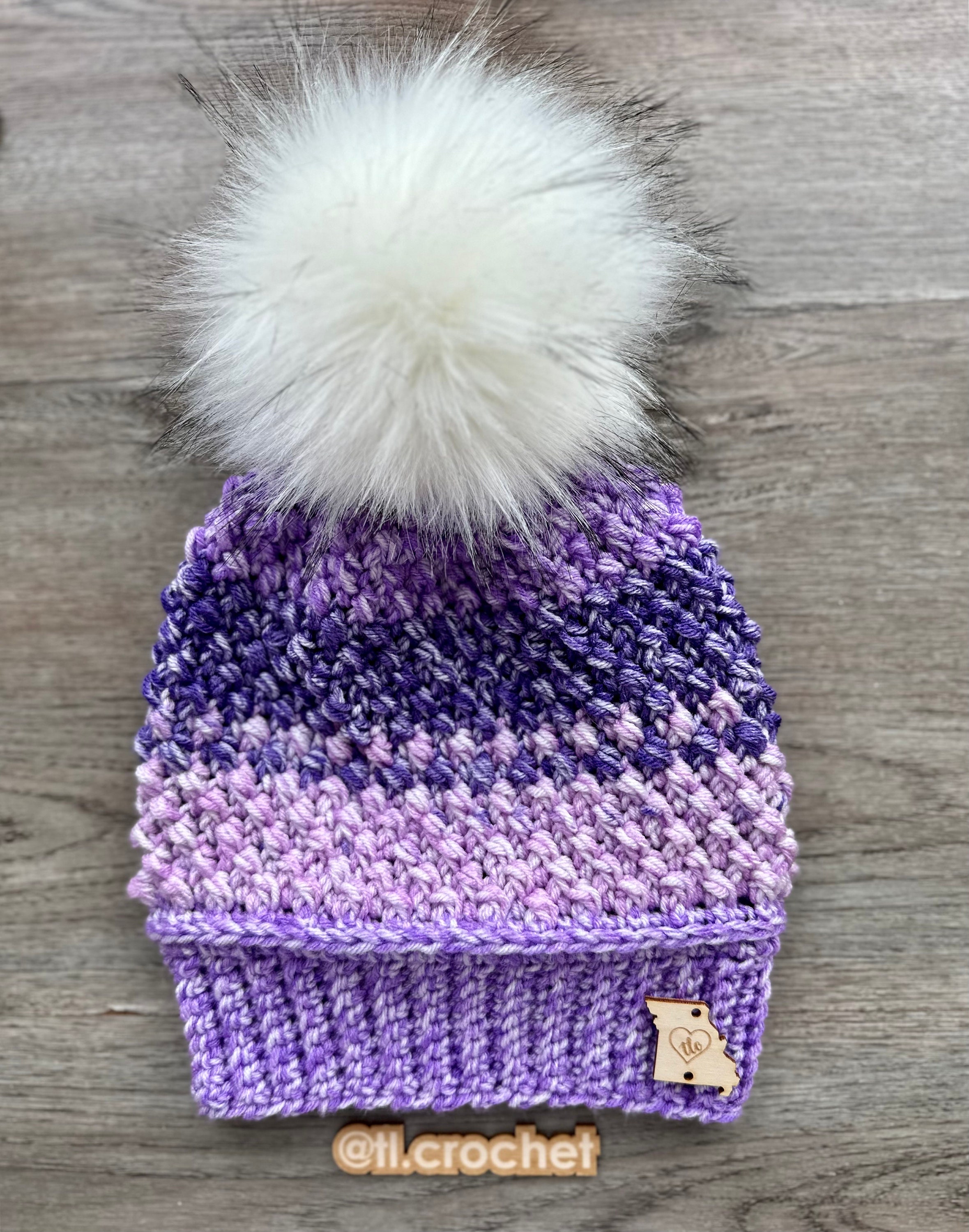 Norma Jean Beanie, Crochet Pattern, Beginner Friendly, Kid Beanie ...