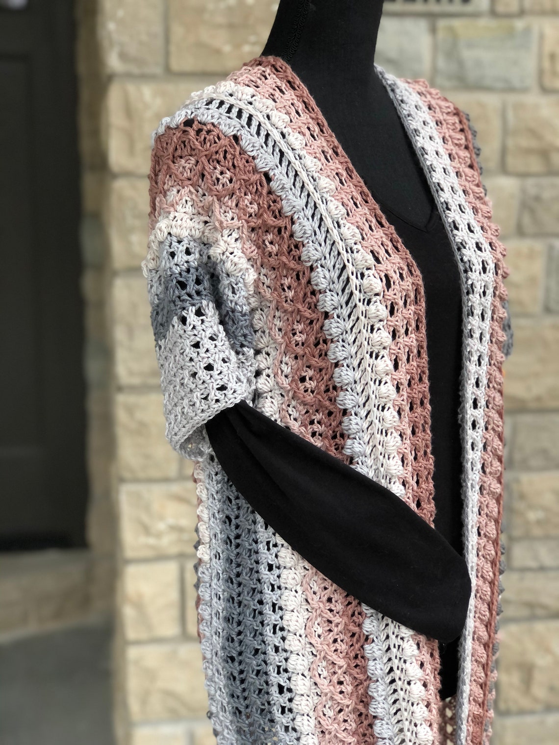 Boho Cardi Duster Pattern Boho Crochet Cardigan Boho Crochet | Etsy