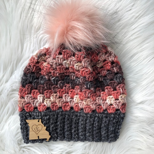 Fish Scales Crochet Beanie PDF Pattern EASY Crochet Beanie - Etsy