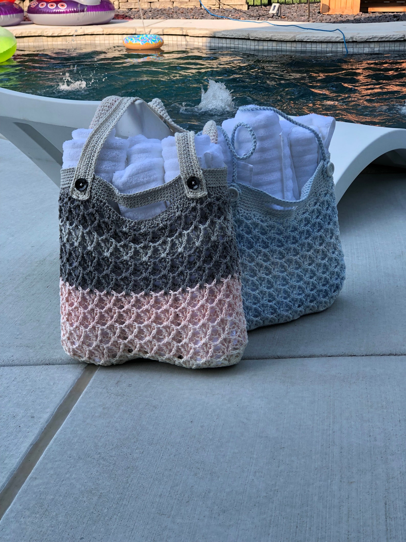 Tangled Beach Tote Pattern Tangled Market Bag Pattern - Etsy