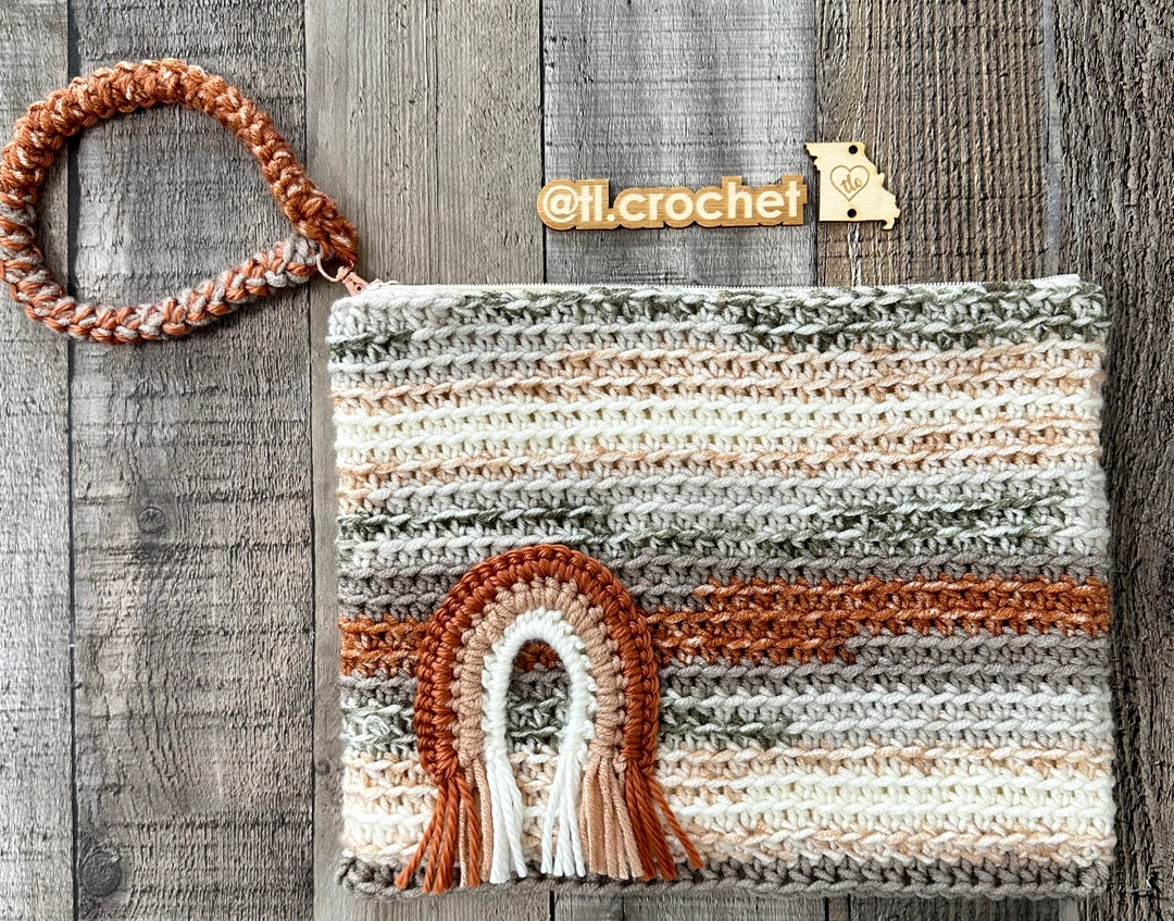 Simple Pouch Crochet Pattern, Easy Crochet Pattern, Beginner Friendly ...