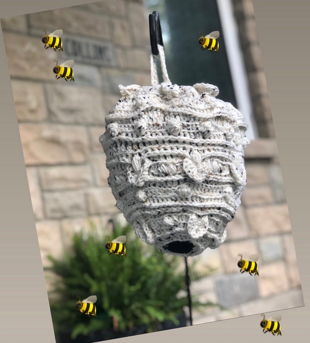 Crochet Hornet's Nest Pattern, Hornet Nest Pattern, Wasp Nest Pattern ...