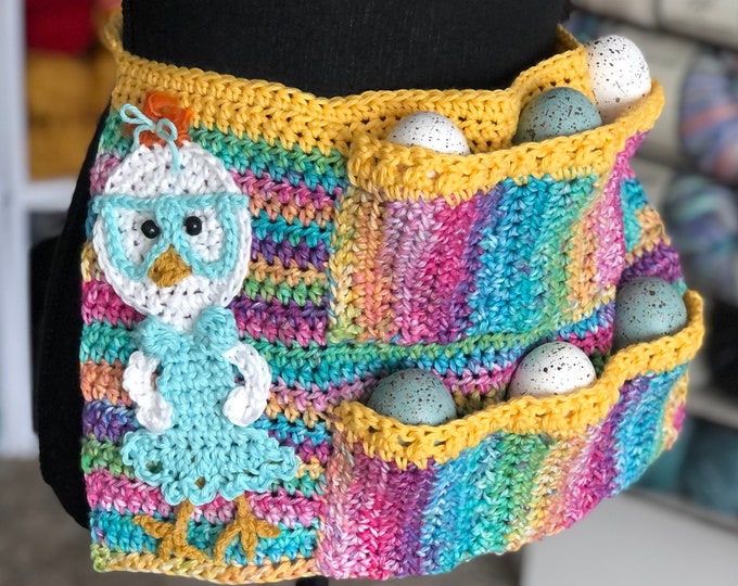Egg Apron Knitting Pattern - Etsy Canada